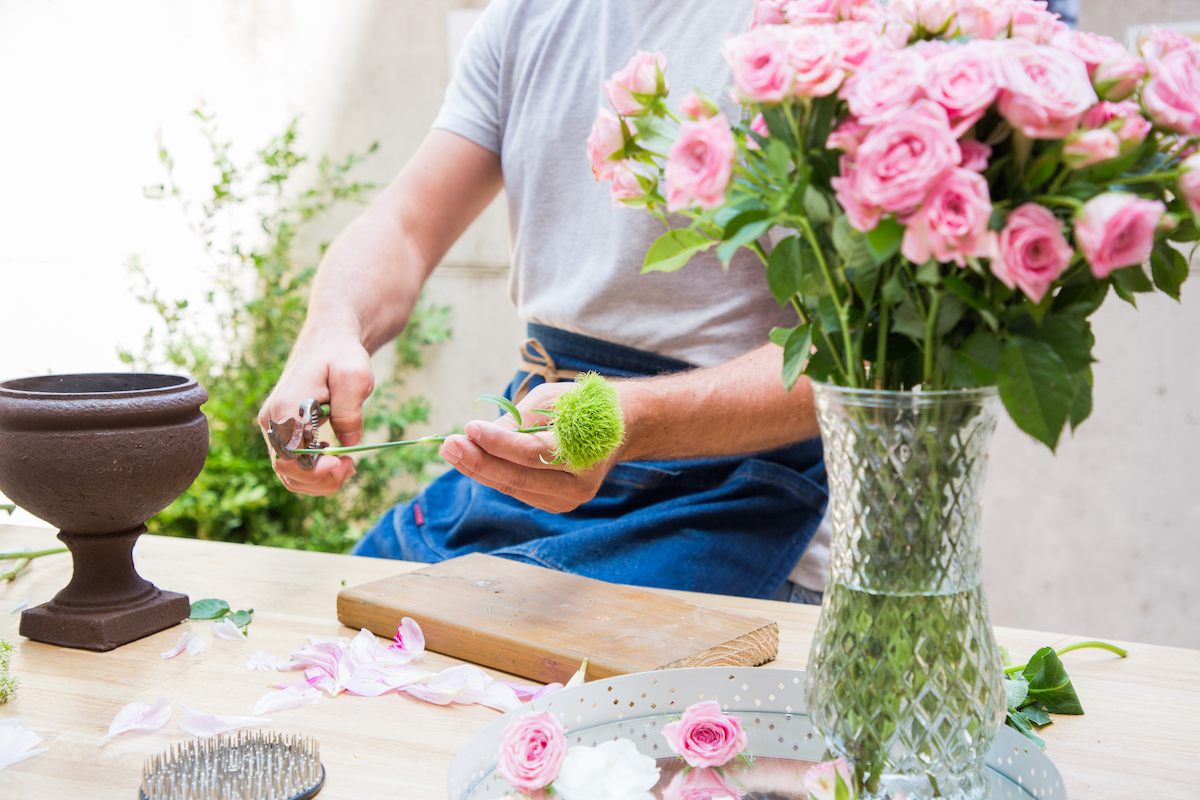 Academia Floral 4. Fase 3: El Montaje - Academia Floral